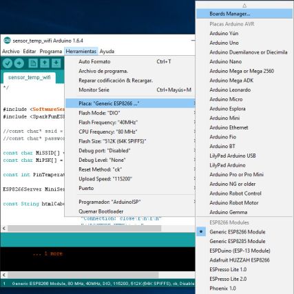 EL ESP8266 como Arduino. - Electrogeek