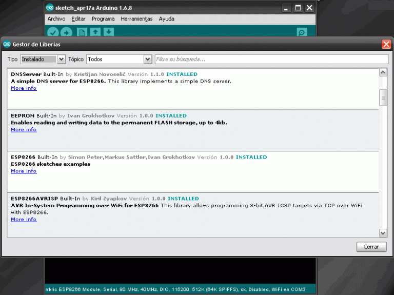 ESP8266-01 y Arduino. – Electrónica Práctica Aplicada