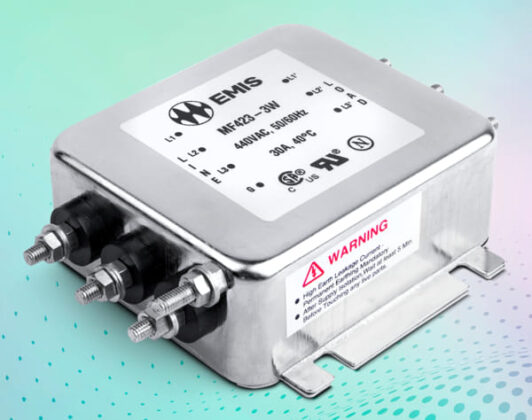 MF423-3W Filtros EMI de tres fases y una etapa para múltiples ent